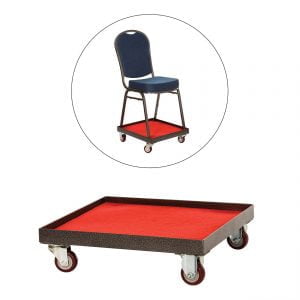 Trustworthy stackable chairs dollies - Universal Chairs
